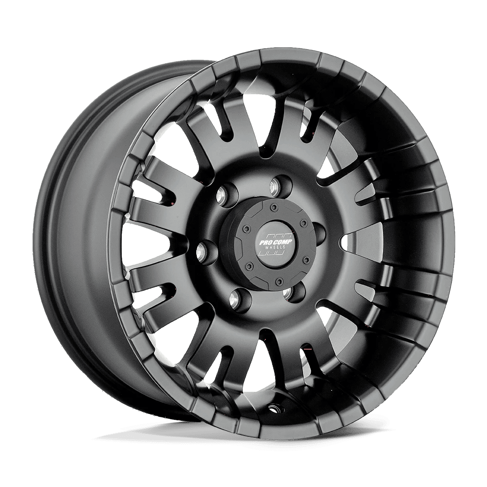 Pro Comp Cast Aluminum Wheel PXA1 17x8 6x5.5 S-BLK 0mm, PXA5001-7883 ...