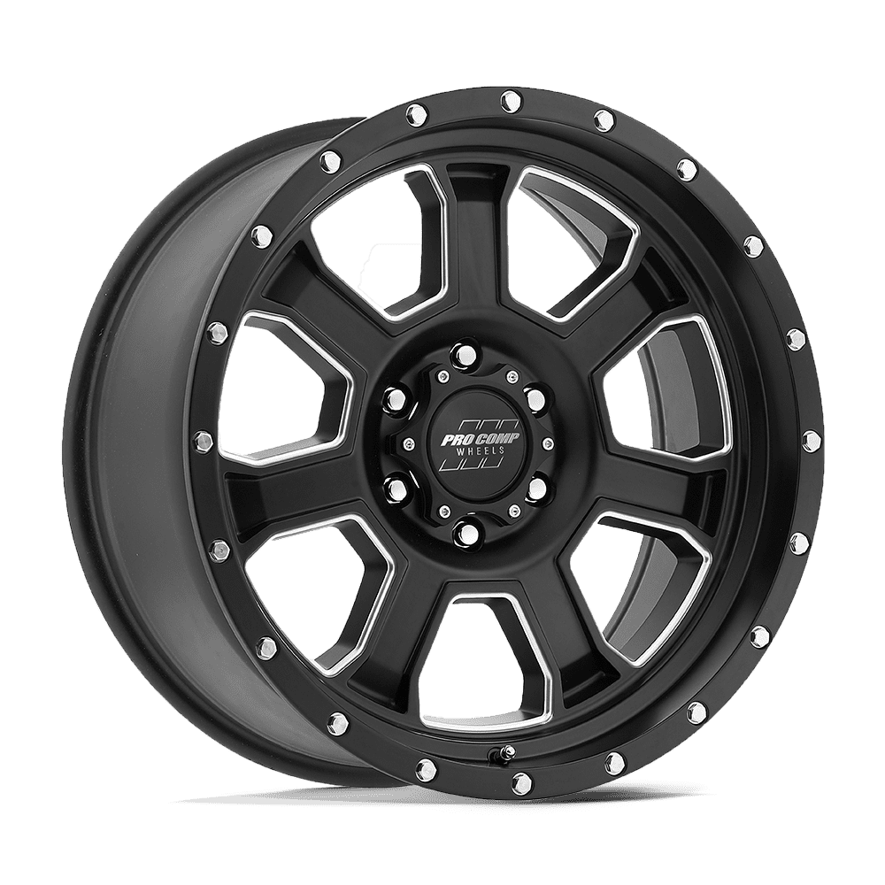 Pro Comp PXA43 20X9 5X5.0 S-BLK MILL 0MM - PXA5143-2973 - Walmart.com