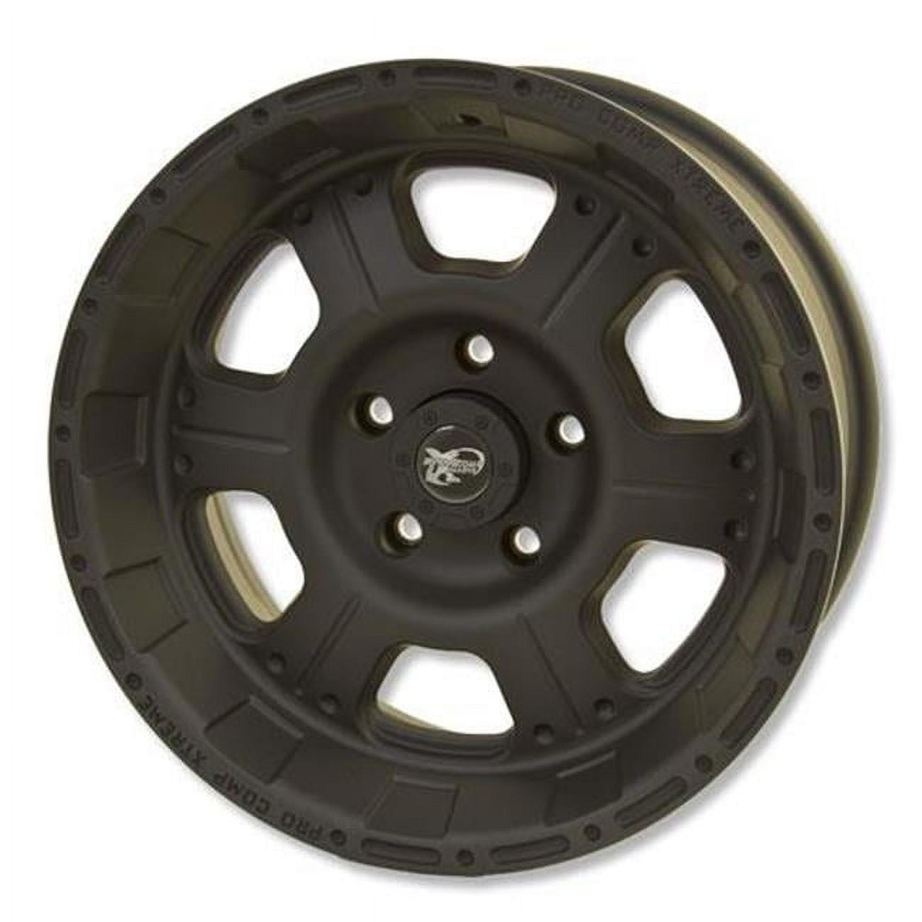 Pro Comp Series 7089 17 x 9 Wheel with 5 on 5 Bolt Pattern - Flat Black ...