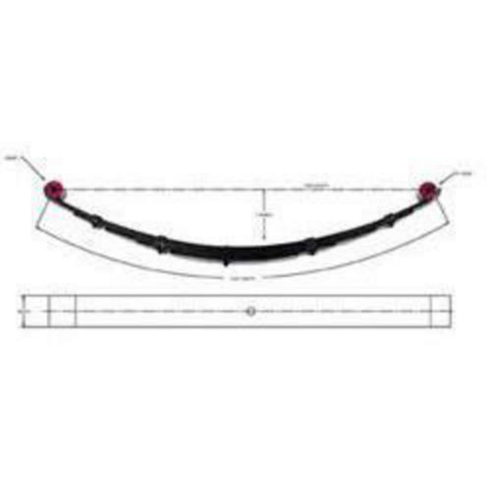 Pro Comp Suspension 22415 Leaf Spring - Walmart.com