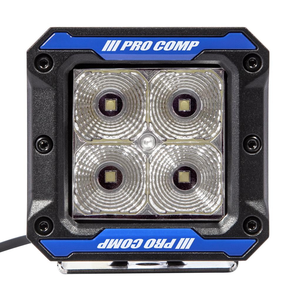 Pro Comp GEN 3 LIGHT PODS 20W WHT FLD - EXP76413P - Walmart.com