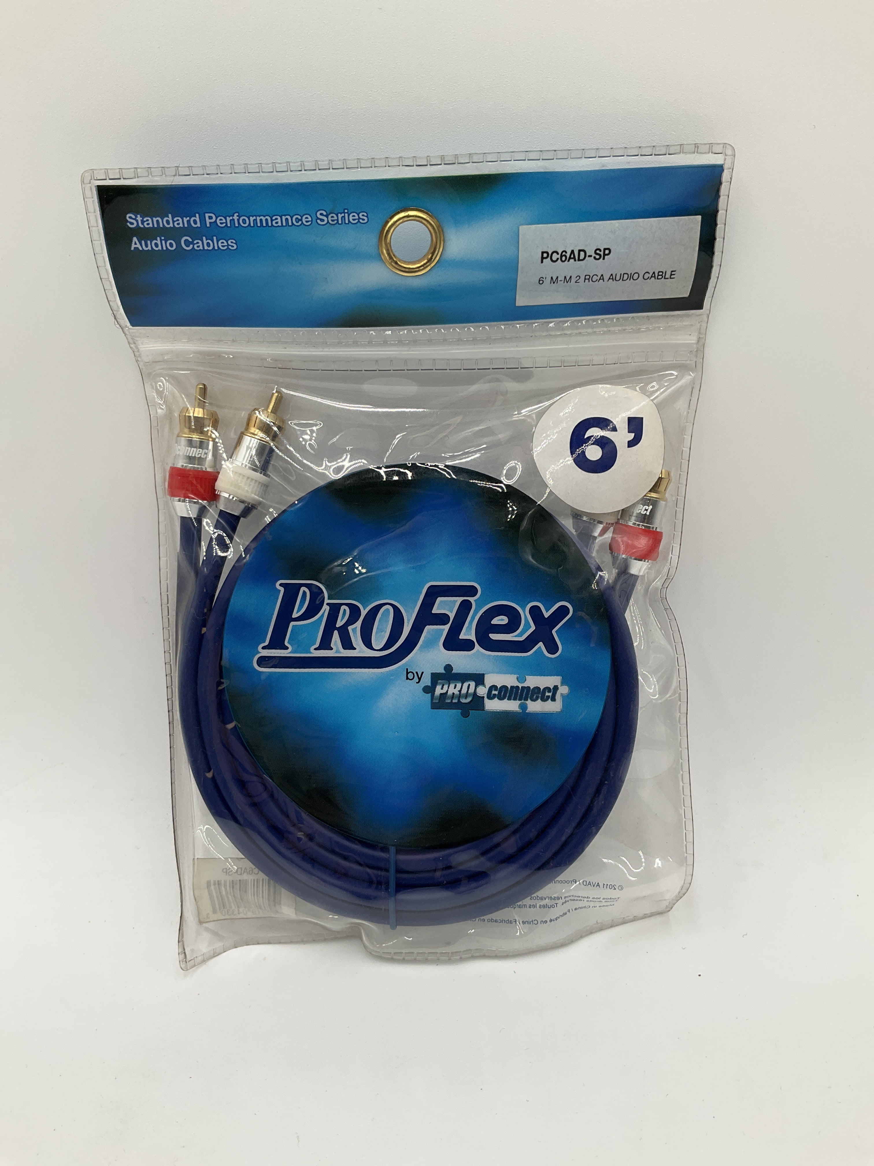 Pro Connect Pro Flex 6FT 2 RCA Audio Cable - Walmart.com