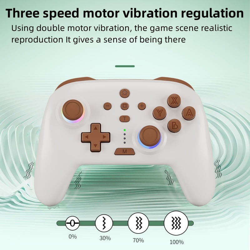 Pro Controller for Switch, Wireless Controller Compatible with Switch/OLED/LITE, Remote Gamepad ...