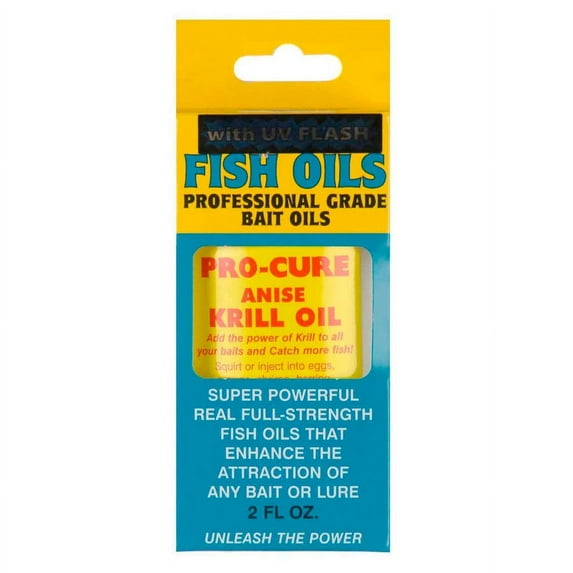 Pro-Cure 2 oz Bait Oil, Anise Krill - Walmart.com