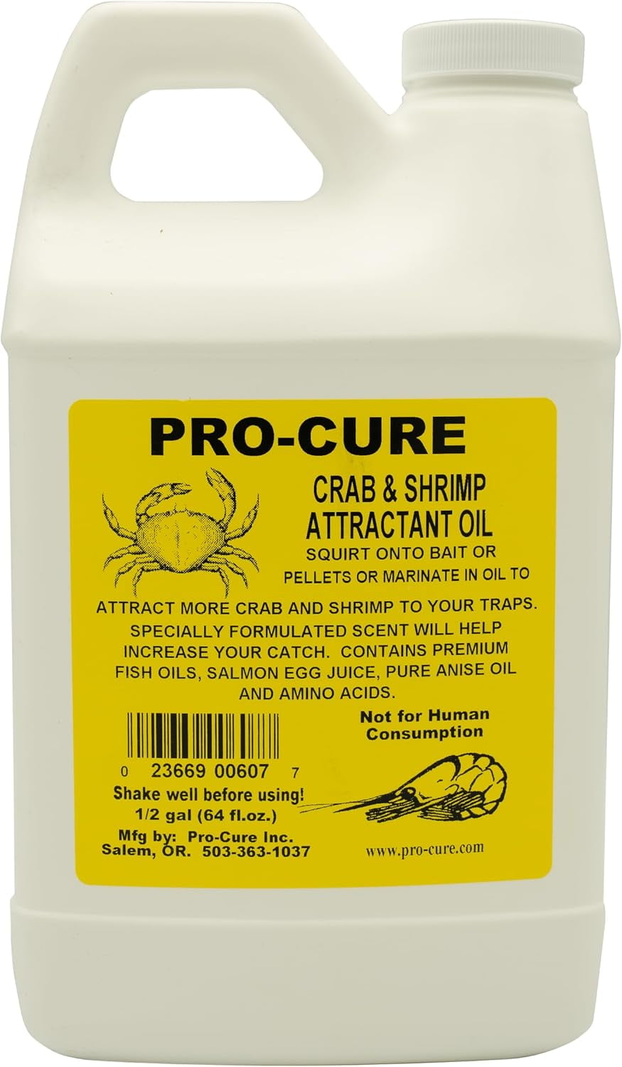 Pro-Cure Crab & Shrimp Attractant, 1/2 Gallon - Walmart.com