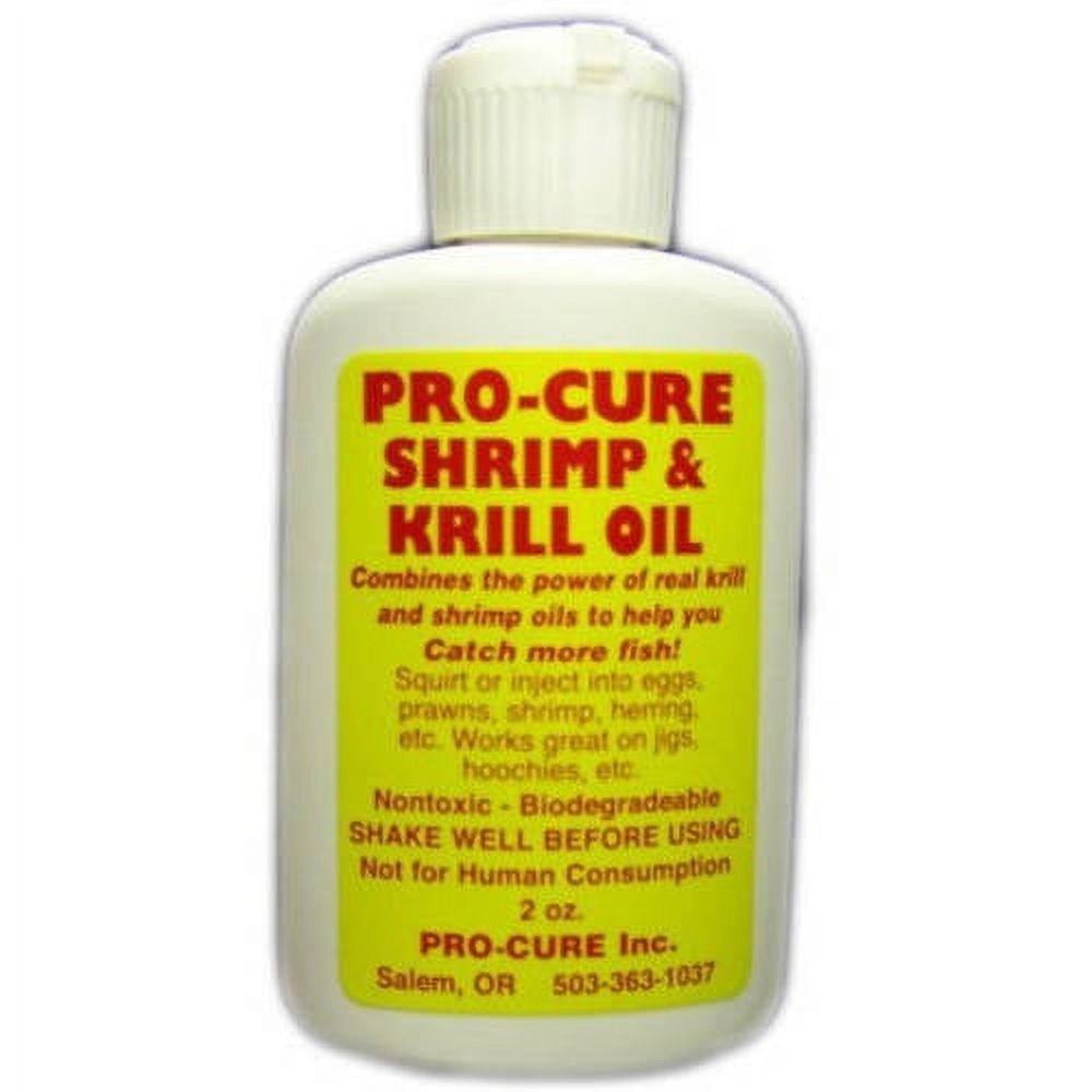 Pro-Cure Shrimp/Krill Bait Oil, 2-Ounce - Walmart.com