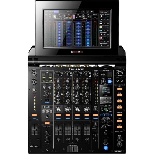 Pro DJ 4 Channel Digital Mixer with Fold-out Touch Screen - Walmart.com