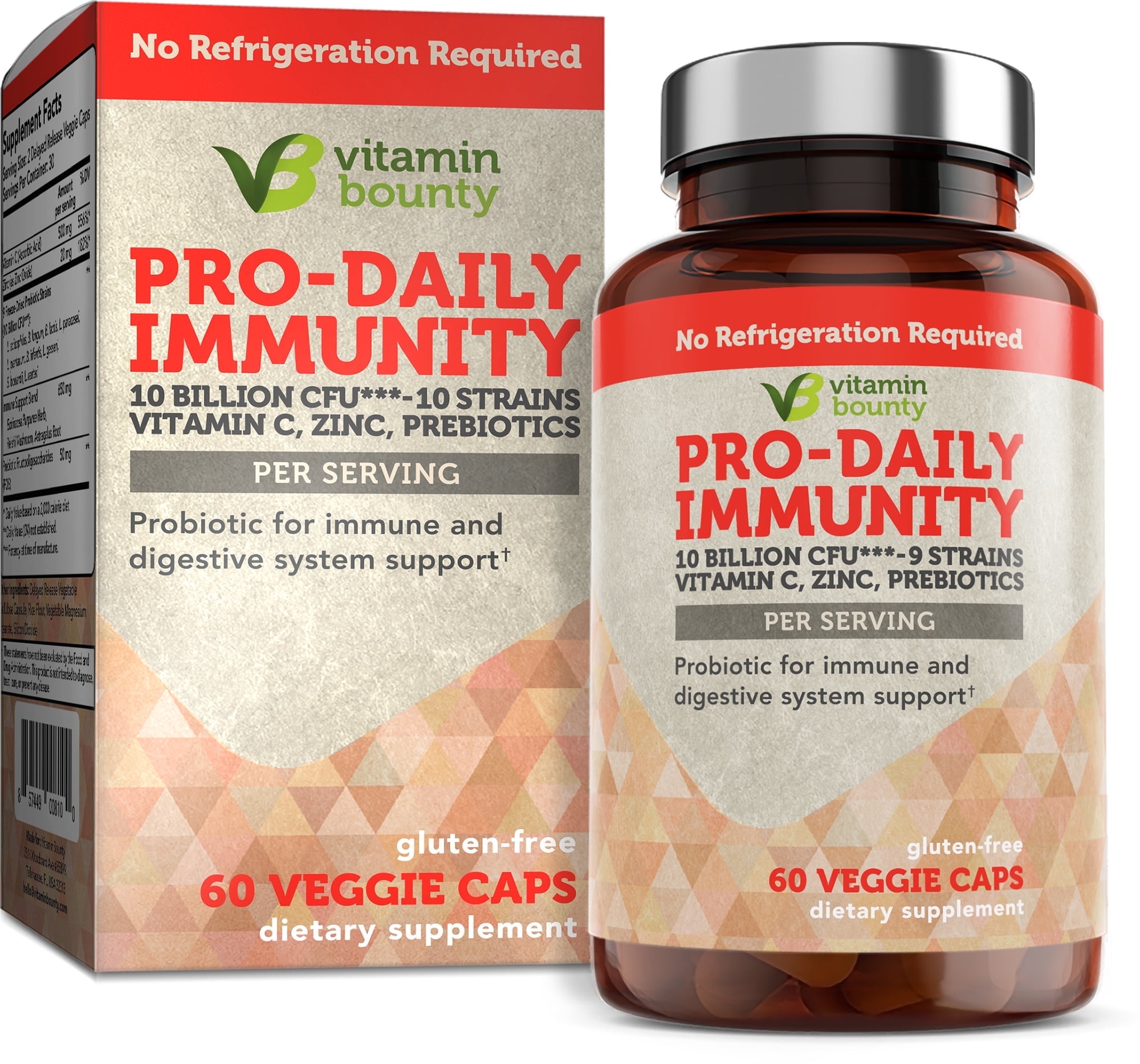 Pro Daily Immune Defense Protect Probiotic by Vitamin Bounty - Walmart.com