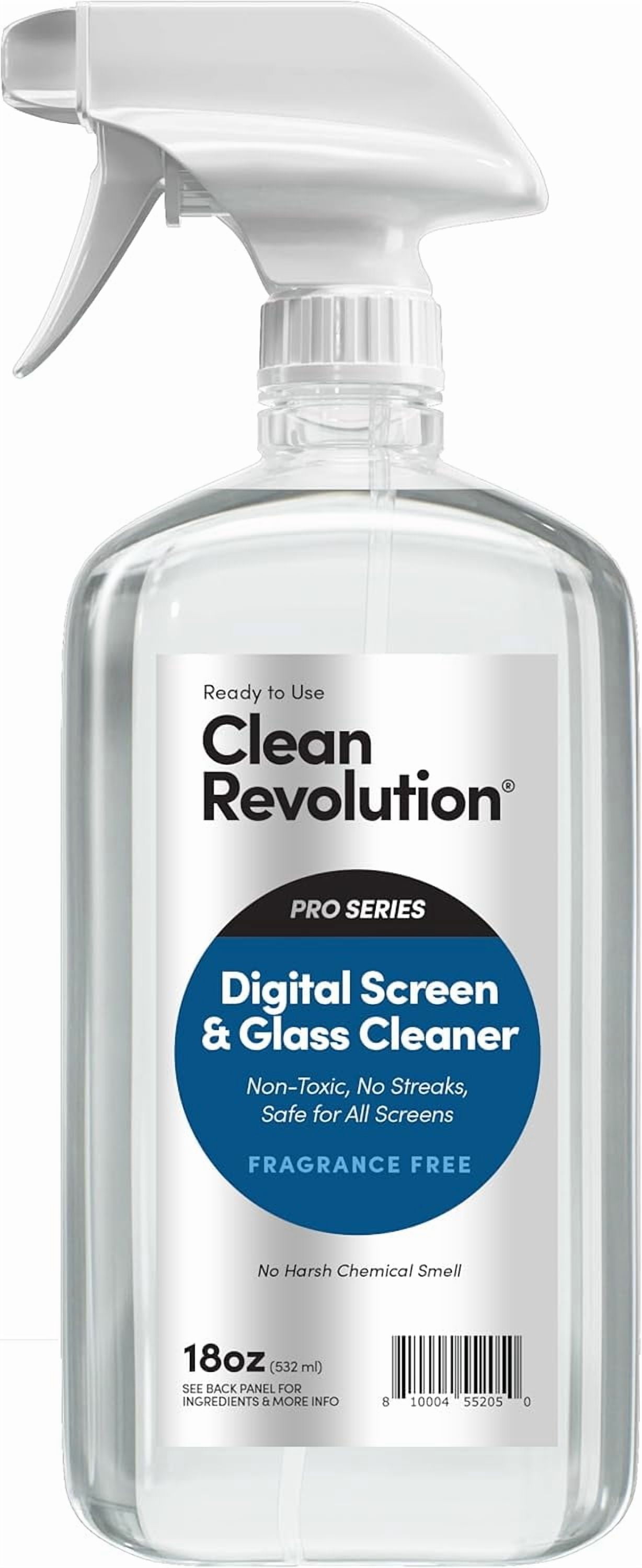 Pro Digital Screen and Glass Cleaner, Spray and Wipe TV Screens ...