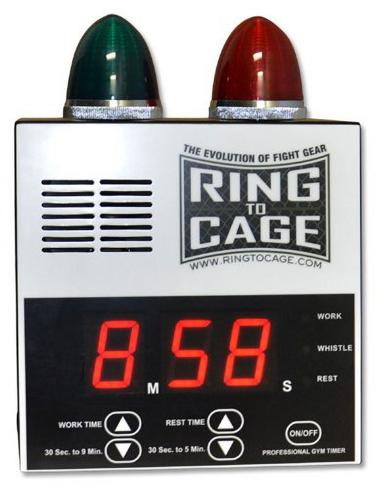 Pro Digital Timer for Muay Thai, MMA, Kickboxing, Boxing, Martial Arts ...