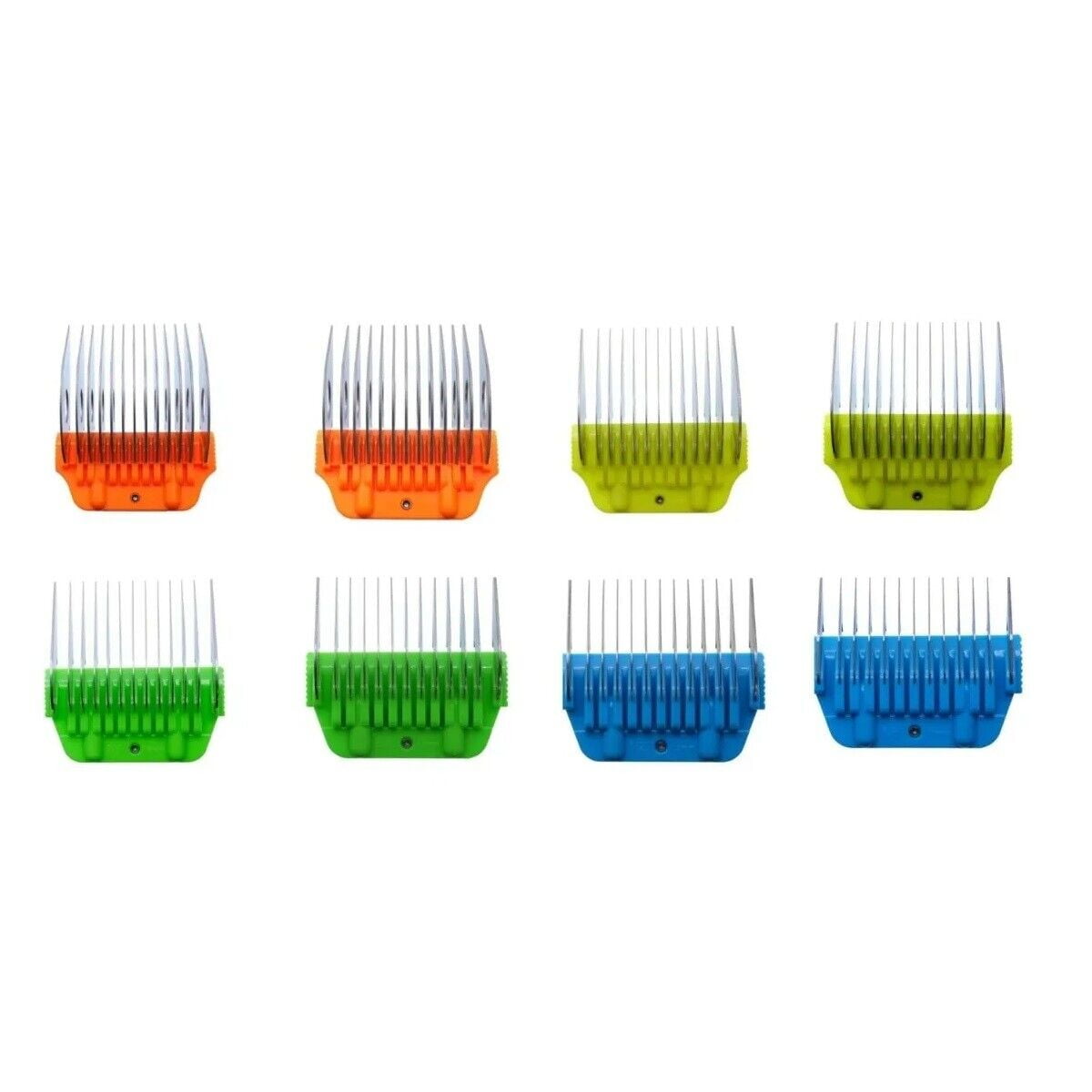 Pro Dog Pet Grooming Wide Snap On Attachment Combs (Full Set - All 8 ...
