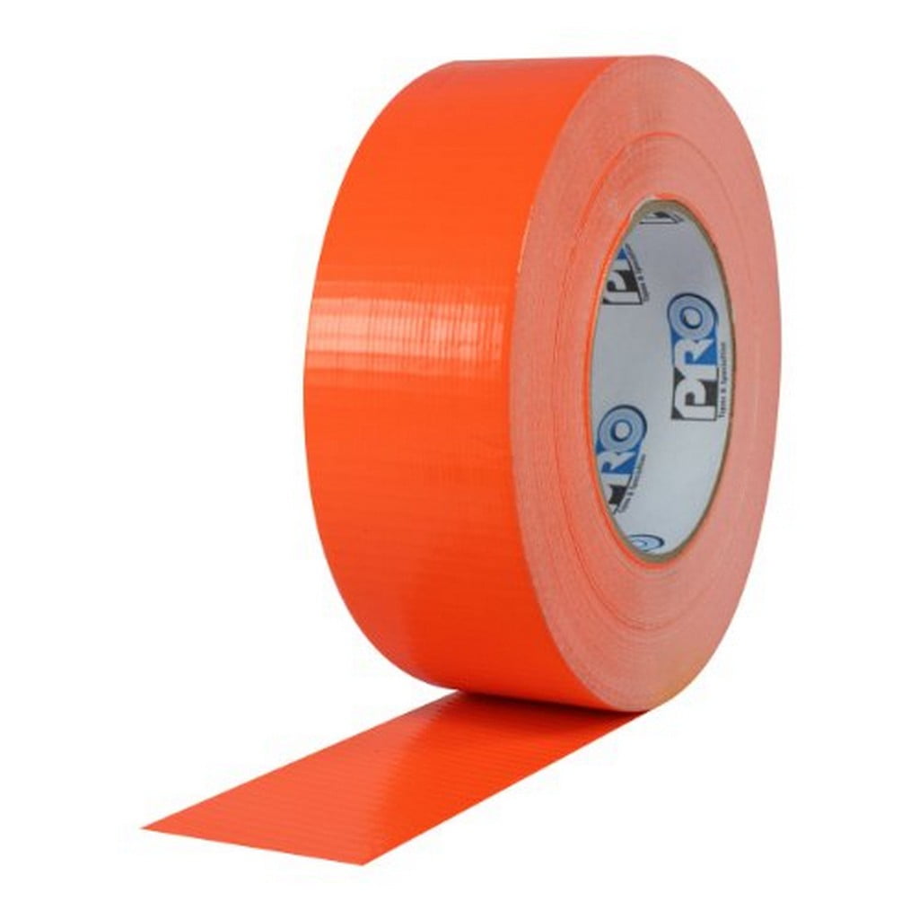 Pro Duct 139 Fluorescent Orange Duct Tape 2" X 60 Yard Roll - Walmart.com