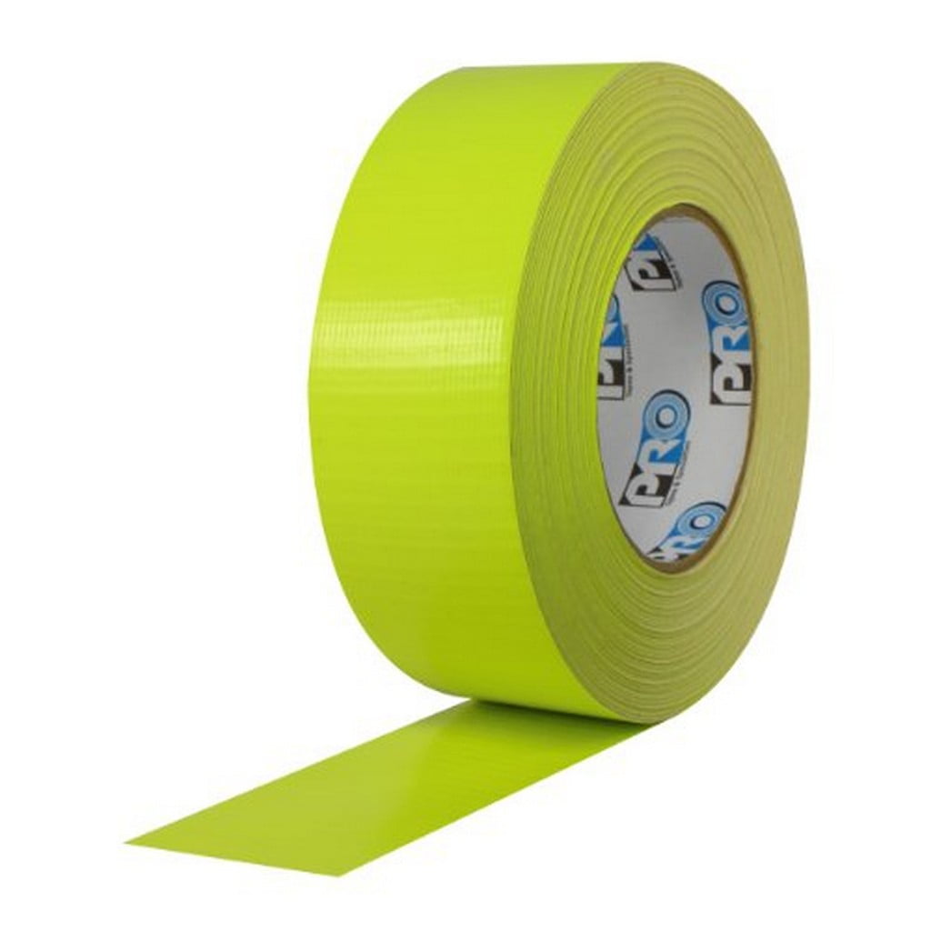 Pro Duct 139 Fluorescent Yellow Duct Tape 2" X 60 Yard Roll - Walmart.com
