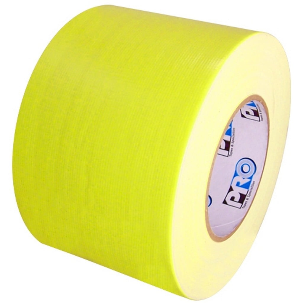 Pro Duct 139 Fluorescent Yellow Duct Tape 4" X 60 Yard Roll - Walmart.com