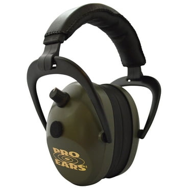 Pro Ears Electronic Hearing Protection Pro 300, NRR 26, Black Behind ...