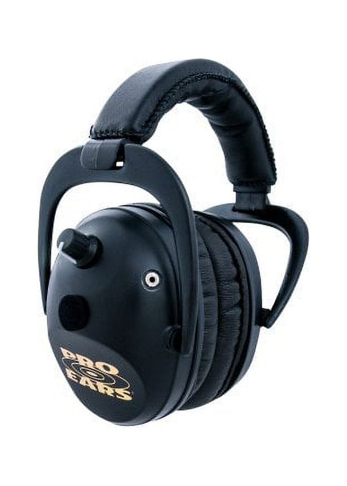 Pro Ears Predator Gold Series Ear Muffs NRR 26 Black GS-P300-B 9.3 oz ...