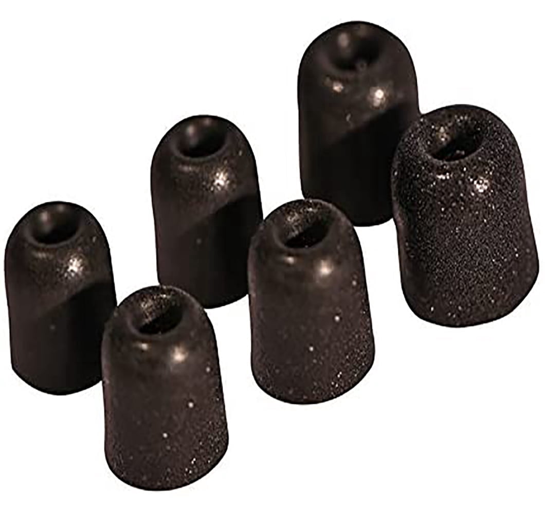 Pro Ears Stealth 28 Replacement Earbud Tips, Medium, Black – 3 Sets ...