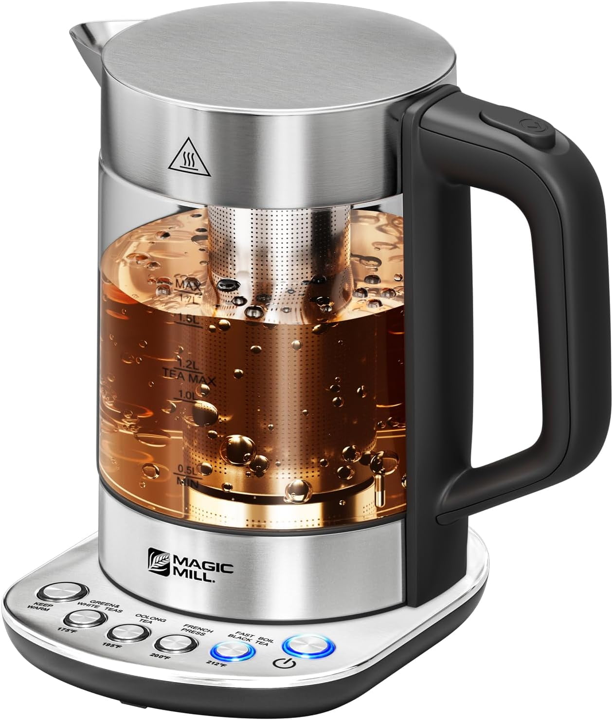 Pro Electric Kettle with tea Infuser and Temperature Control - Keep ...