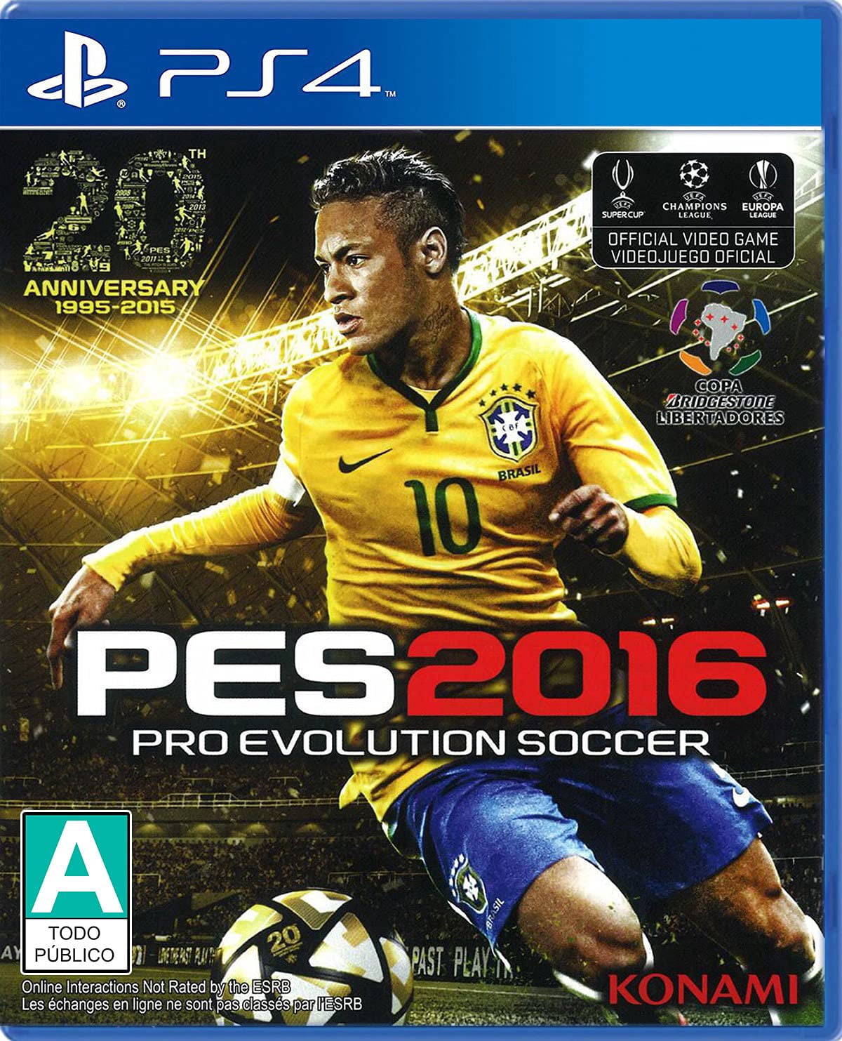 Pro Evolution Soccer 2016 (LATAM) - PlayStation 4 - Walmart.com
