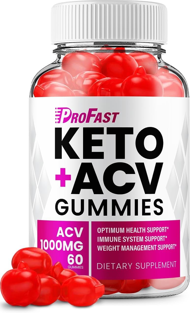 Pro Fast Keto ACV Gummies Advanced Formula, B12, Beet Root, Dietary ...