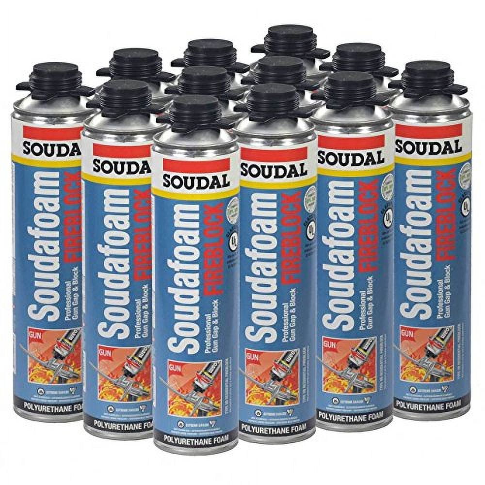 Pro FireBlock Foam Sealant for Gaps and Cracks 24 oz can (Sealed Case of 12) - Walmart.com