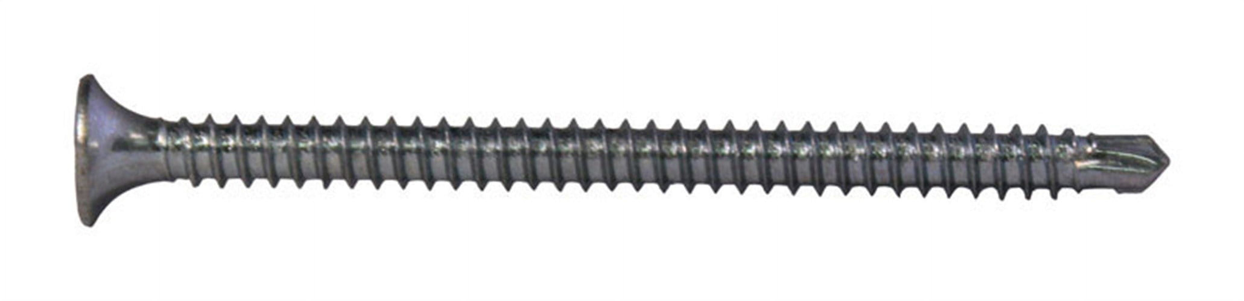 Pro-Fit 0288124 Drywall Screw, NO 6 x 1-7/8 in, Zinc Plated - Walmart.com