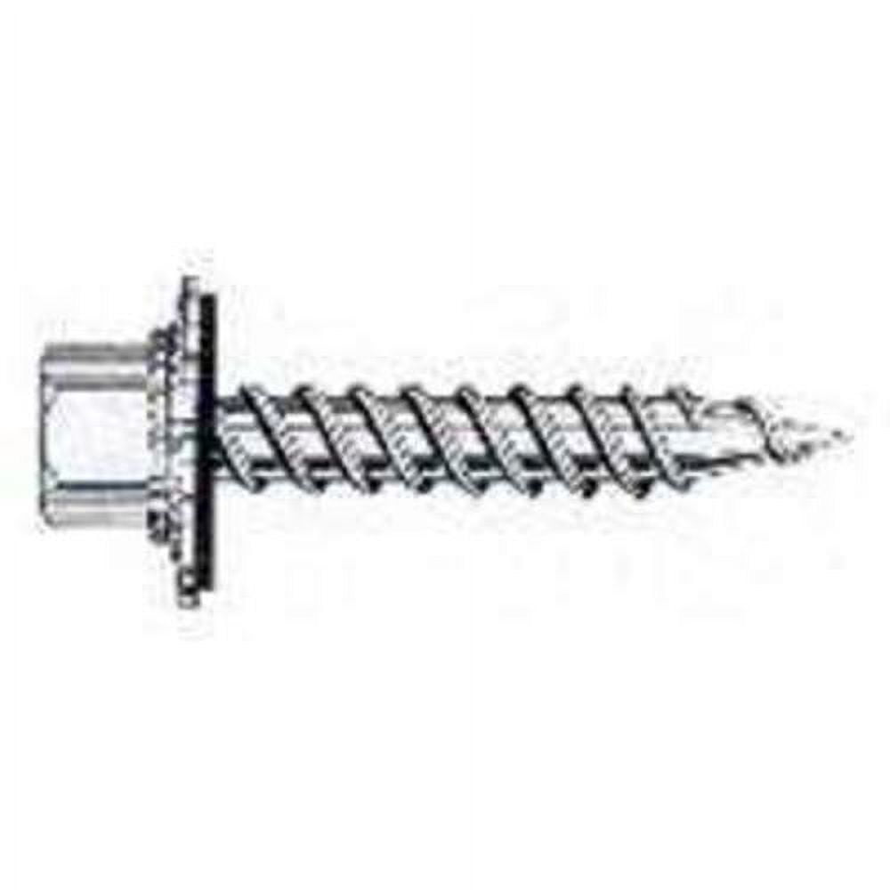 National Nail 278158 Post Frame Screw Galvanized - 2.5 In. - Walmart.com