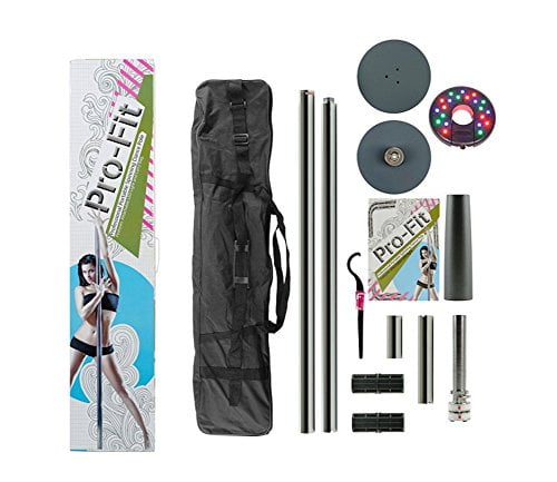 Pro-Fit 50mm Dance Pole for Fitness Exercise, Professional & Portable ...