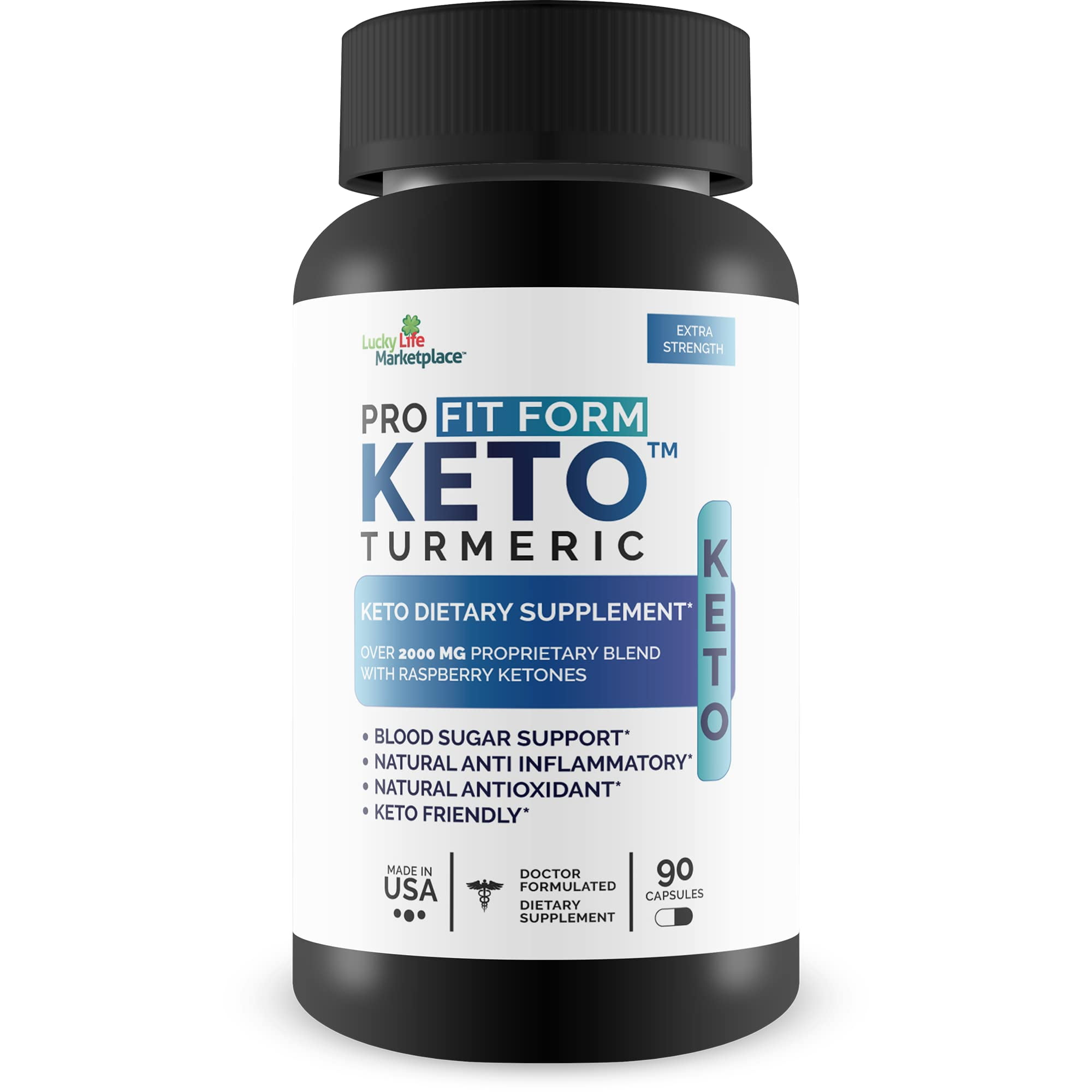 Pro Fit Form Keto Turmeric - Support Reduced Inflammation - Aid ...