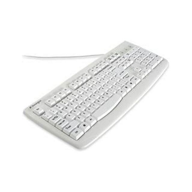 Pro Fit USB Washable Keyboard 104 Keys, White - Walmart.com