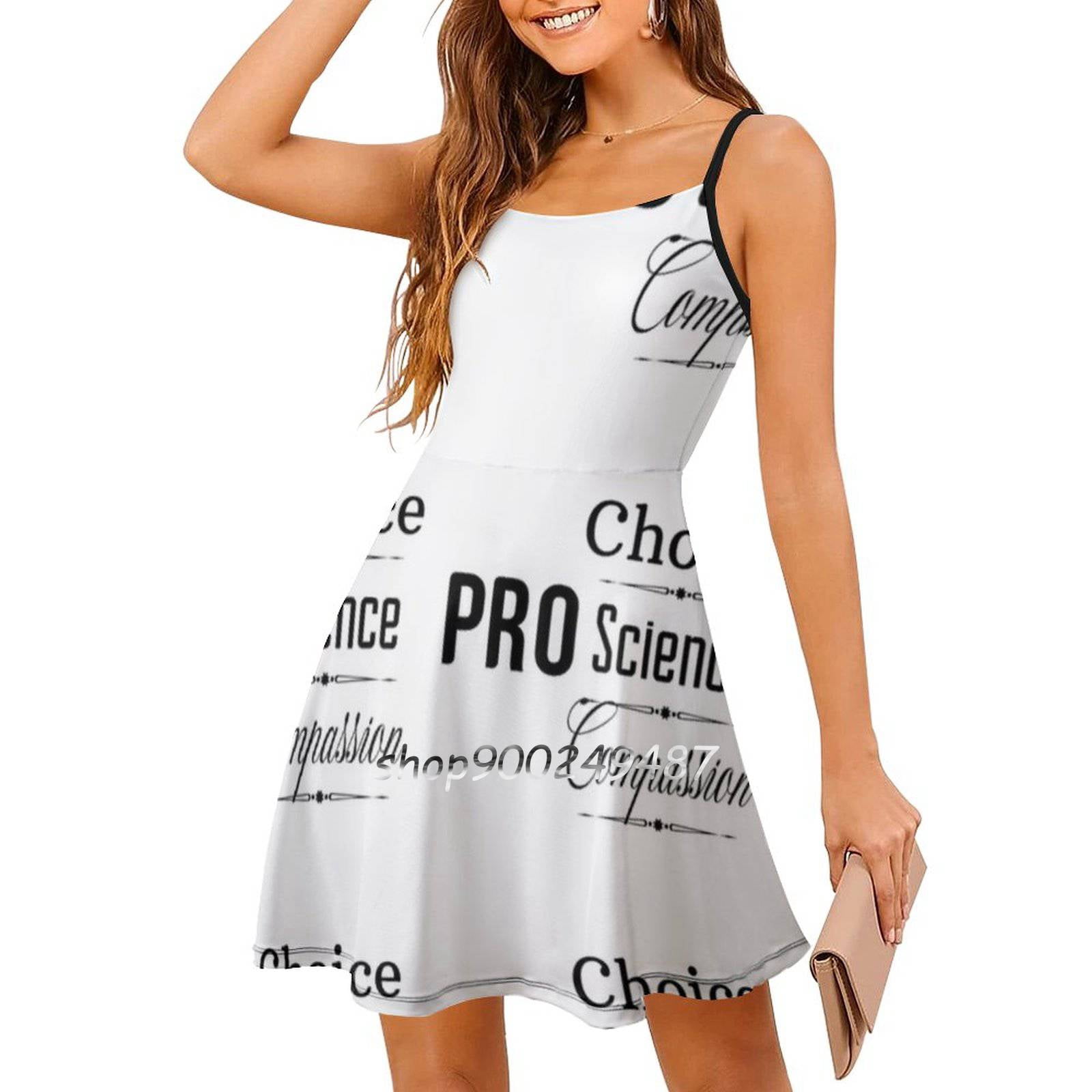 Pro Flare Dress Square Neck Dress Elegant Female Fashion Printed Dress ...