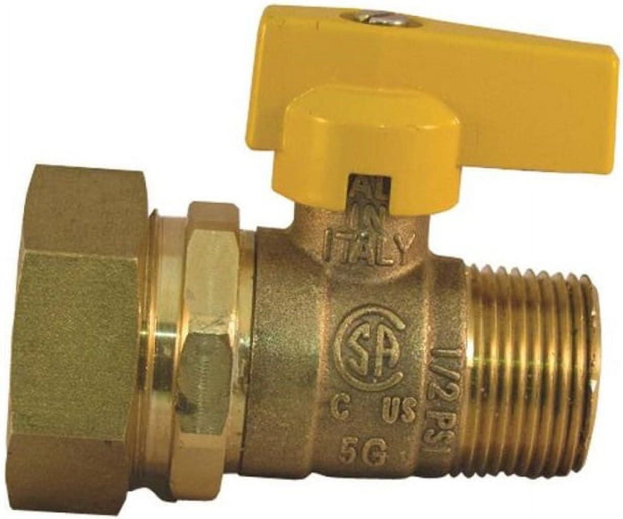 Pro-Flex 3/4 In. Direct Connect CSST - Gas Valve PFGV-PF34MPC - Walmart.com