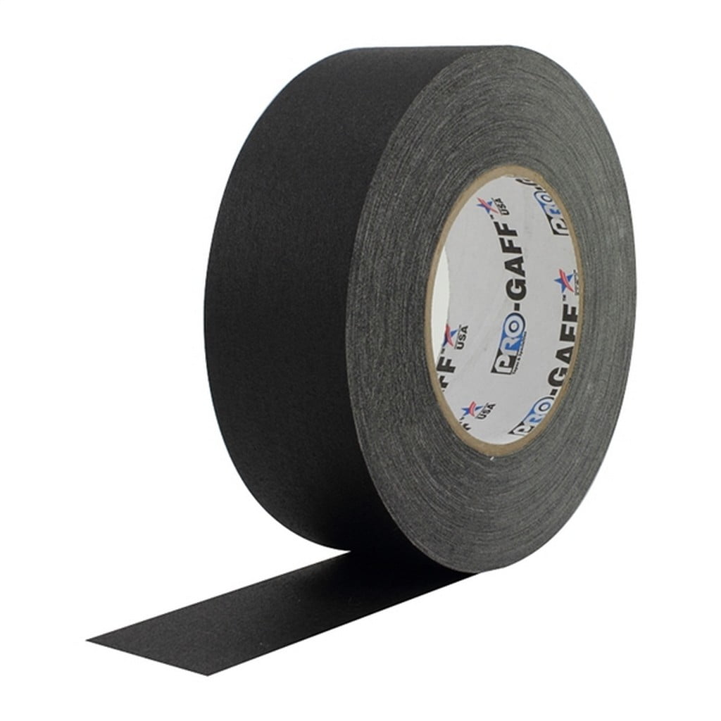Pro Gaff Utility Black Gaffers Tape 2" X 55 Yard Roll for Outdoor Use ...