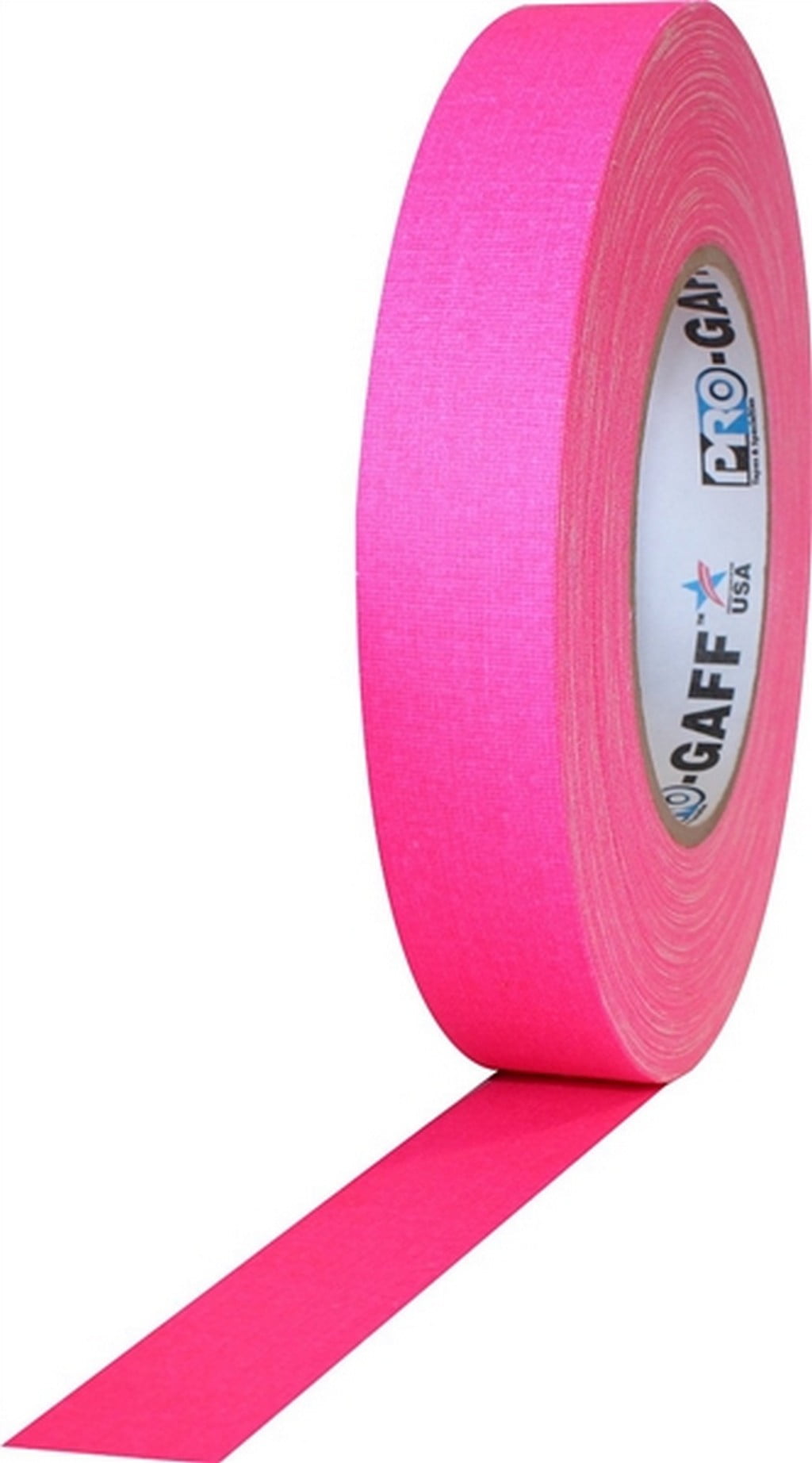 Pro Gaff Fluorescent Pink Gaffers Tape 1" X 50 Yard Roll - Walmart.com