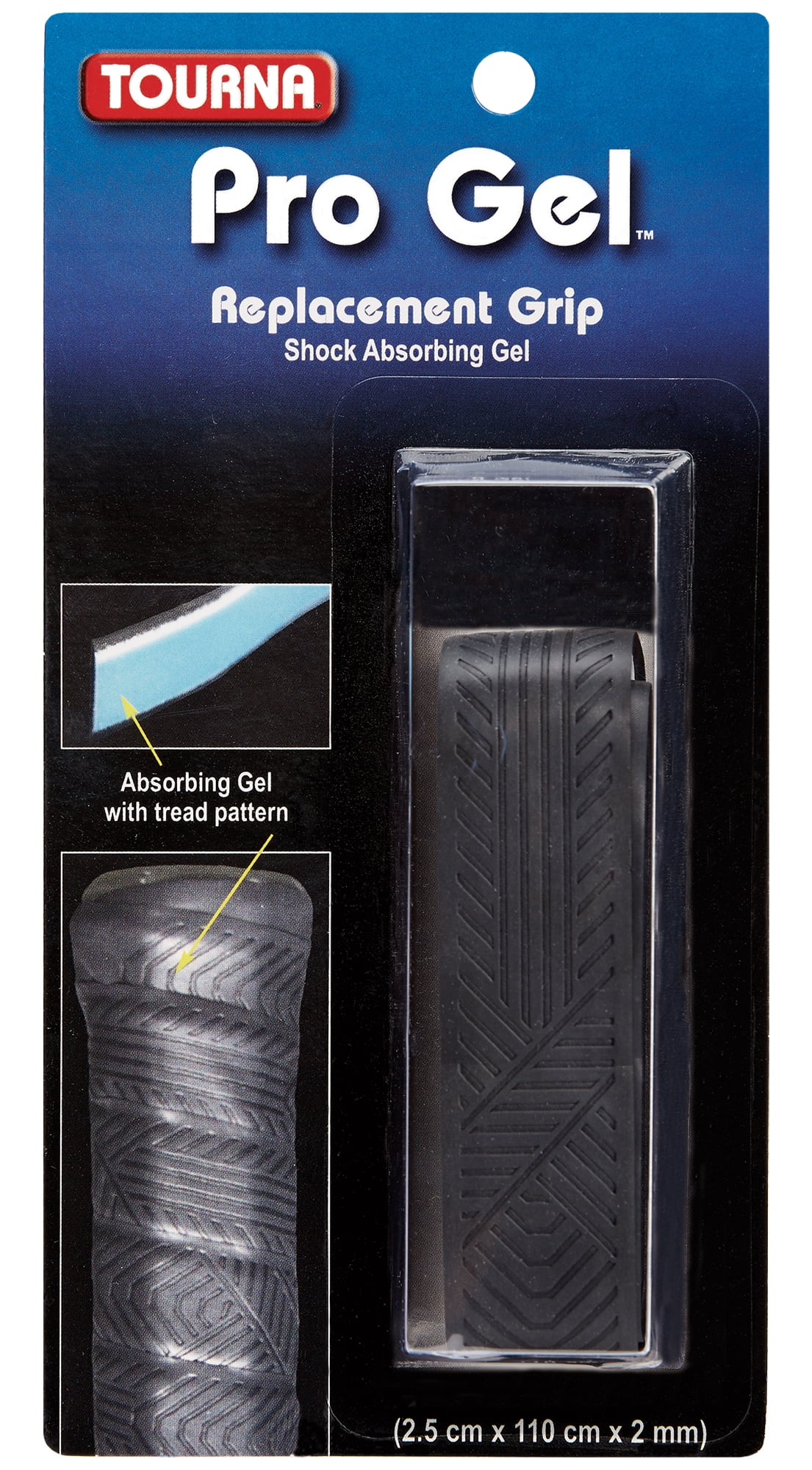 Pro Gel Grip - 2.0mm thick, Black - Walmart.com