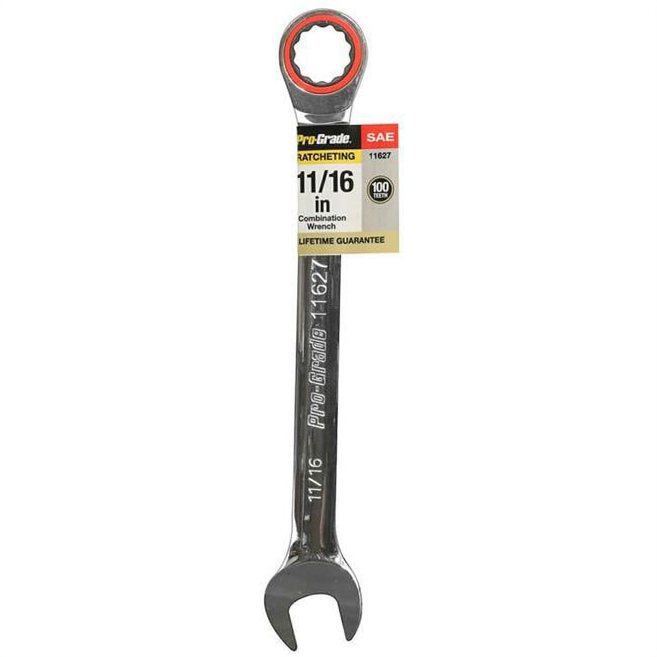 Pro-Grade 11627 0.06 in. Ratcheting Combo Wrench - Walmart.com