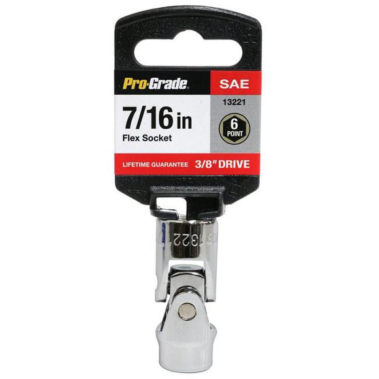 Pro-Grade 13221 0.37 Drive x 0.43 in. Universal Socket - Walmart.com