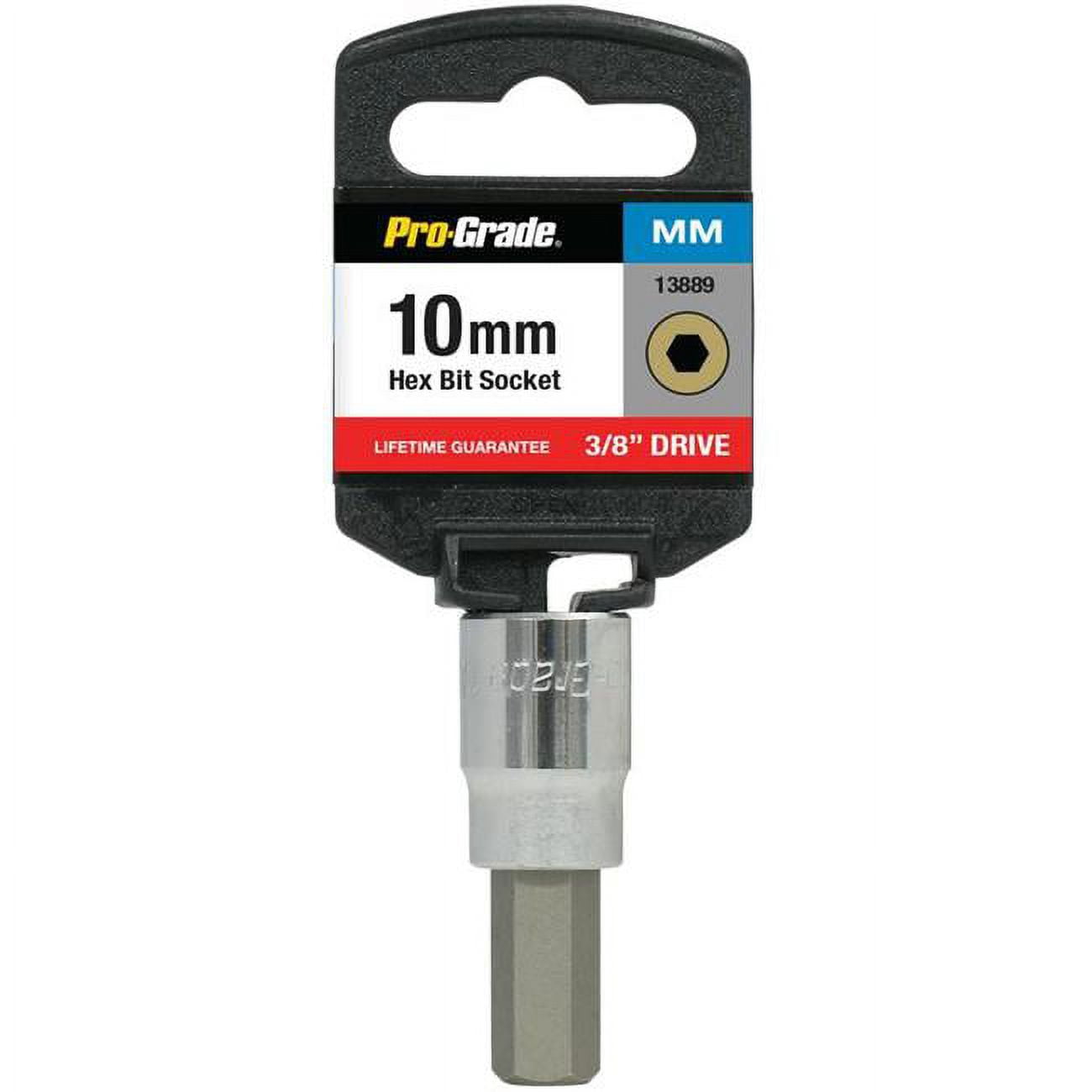 Pro-Grade 3/8in Drive Metric 8mm Hex Bit Socket – Chrome Vanadium ...