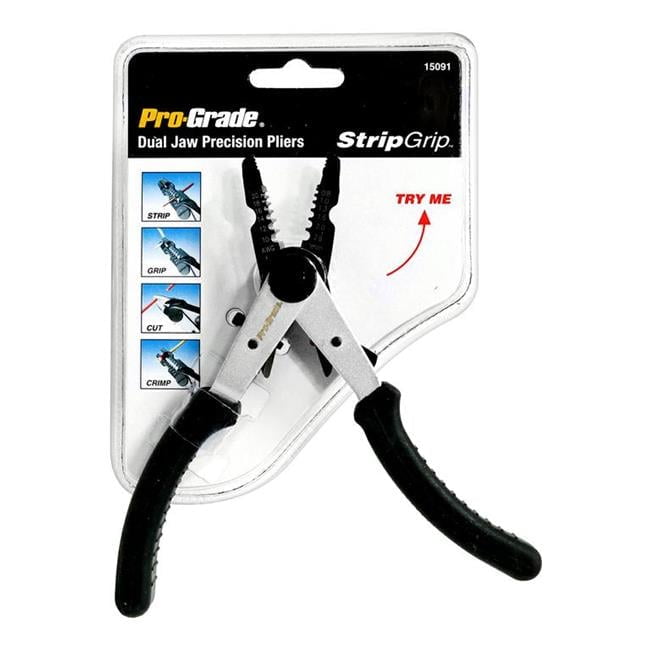 Pro-Grade 15091 StripGrip Dual Jaw Pliers - Walmart.com