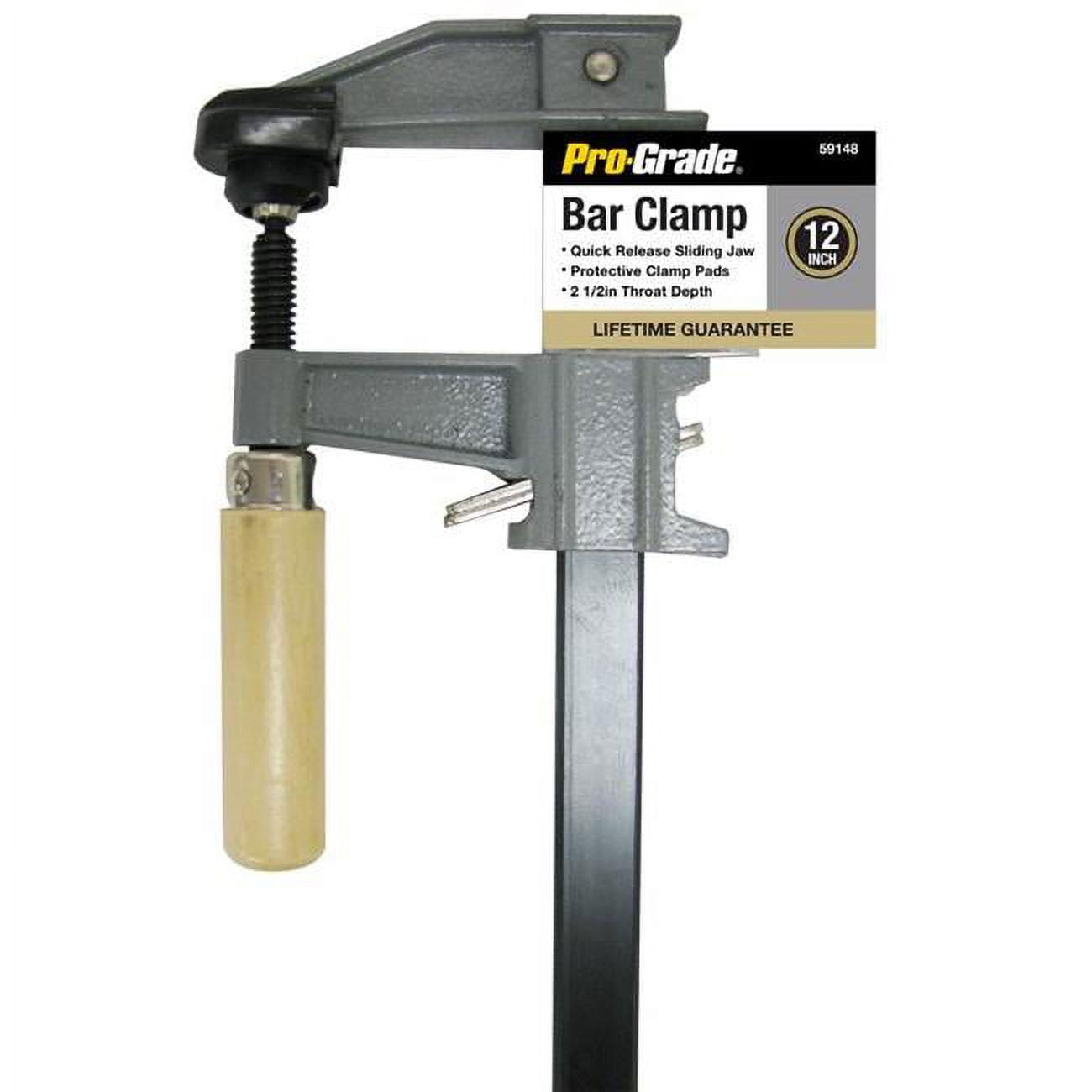 Pro-Grade 59148 12 in. F-Bar Clamp - Walmart.com