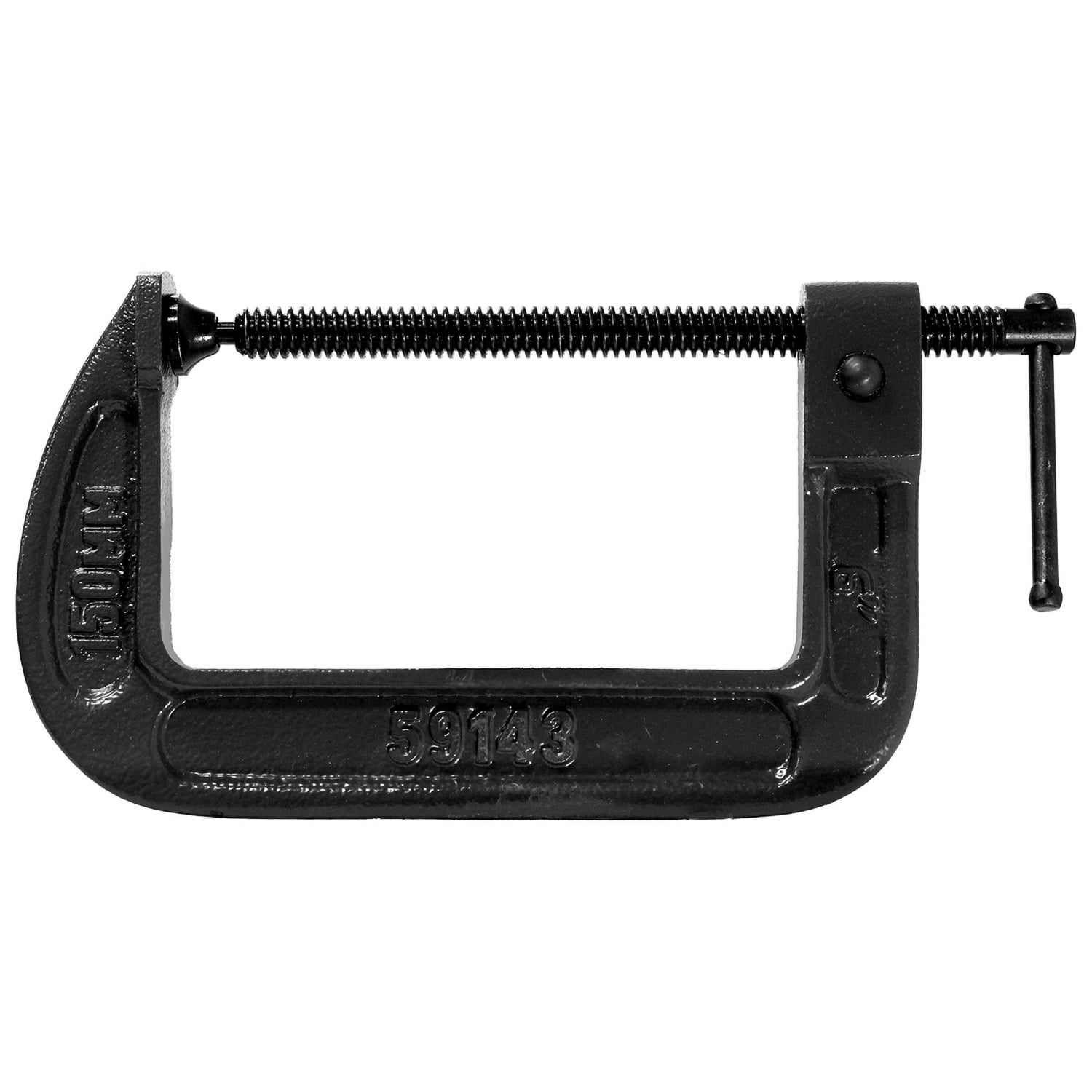 Pro-Grade Quick Release C-Clamp, 6-Inch Opening, 3-Inch Throat, 59143 ...