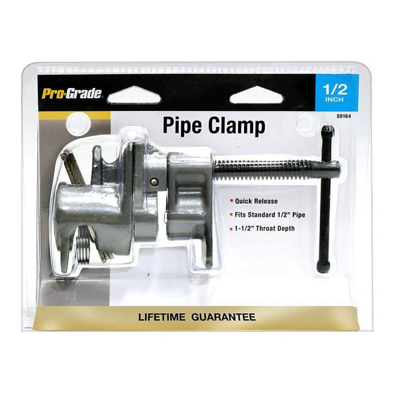 Pro-Grade 59164 0.5 in. Pipe Clamp - Walmart.com