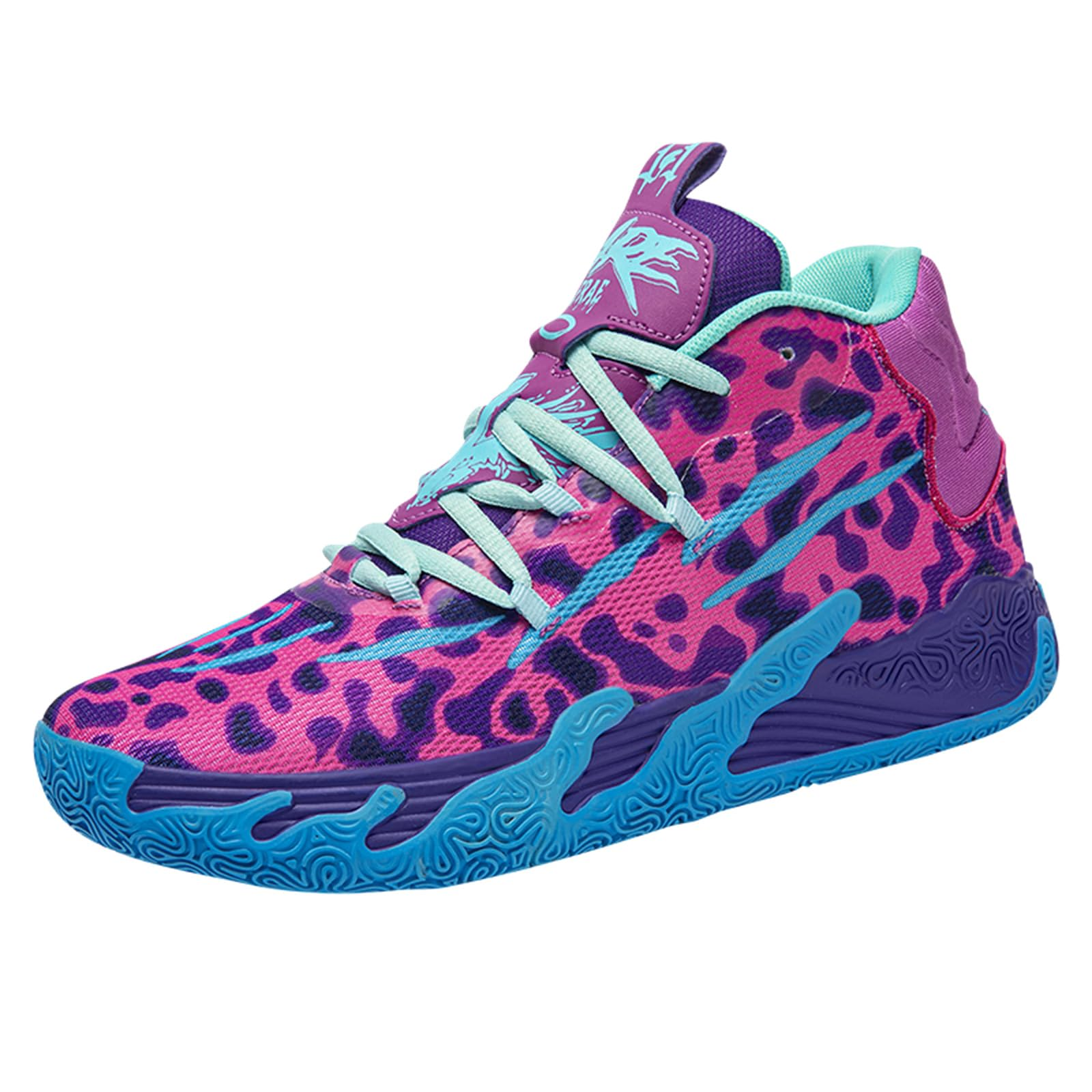 Pro-Grade Basketball Shoes for Athletes: Vibrant Fashionable Colorways ...