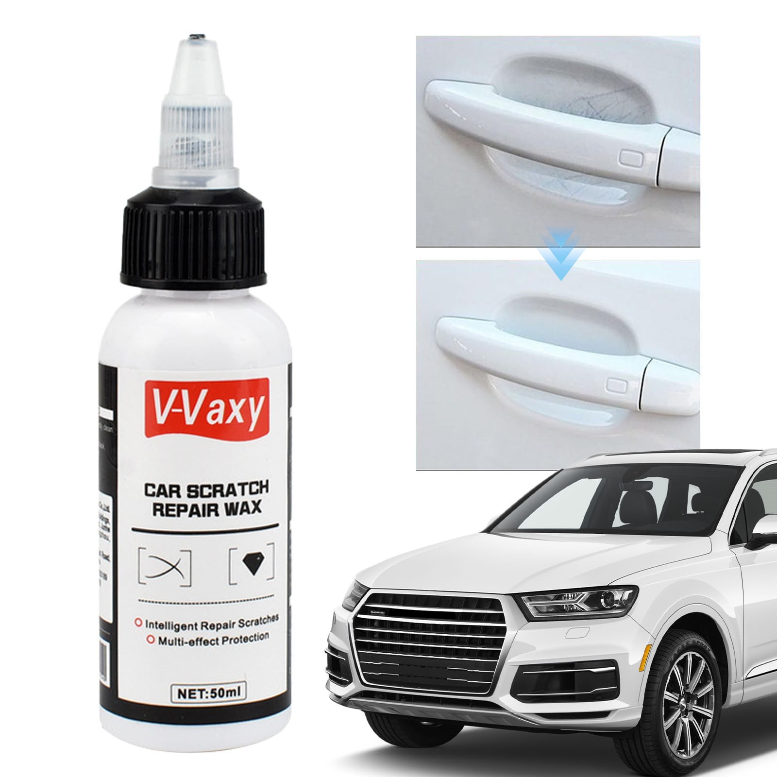 Pro-Grade Car Scratch Remover, Paint Correction Compound That Removes ...