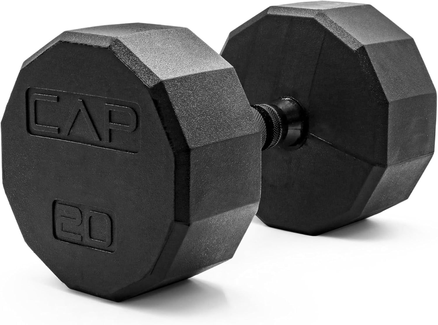 Pro-Grade Coated Hex Dumbbells | Barbell Texture Grip | Multiple Weight ...