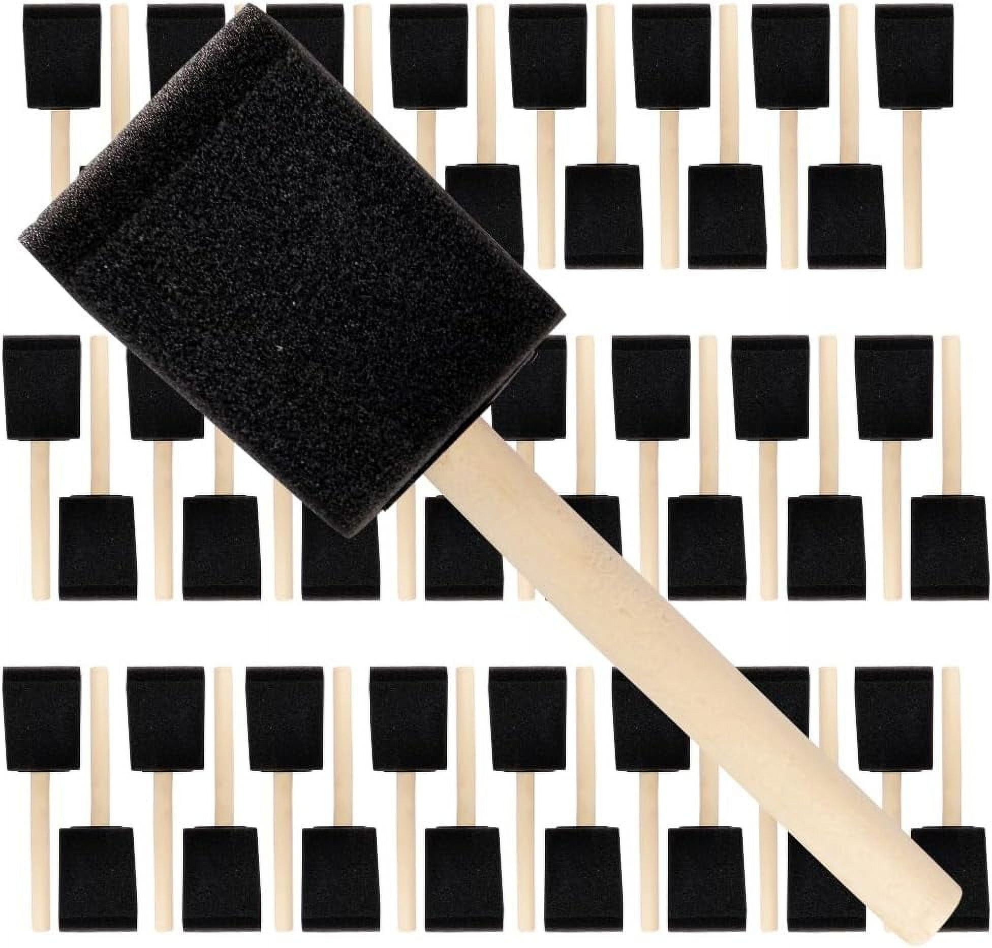 Pro Grade - Foam Brushes - 2 Inch - 48 Piece Poly Foam Brush Set - Walmart.com