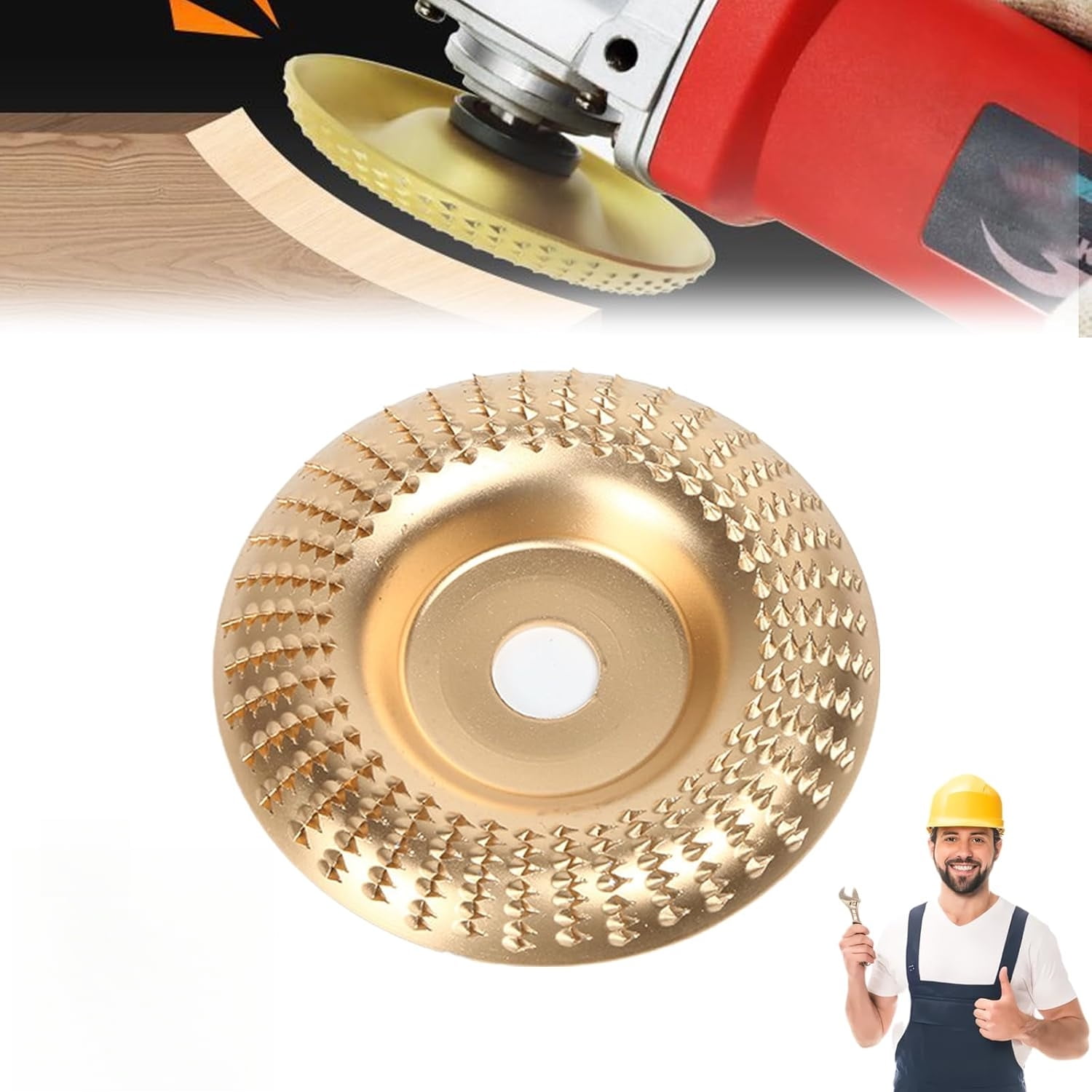 Pro-Grade Wood Cutting Discs [3 PCS], 3-in-1 Wood Carving Disc Set ...