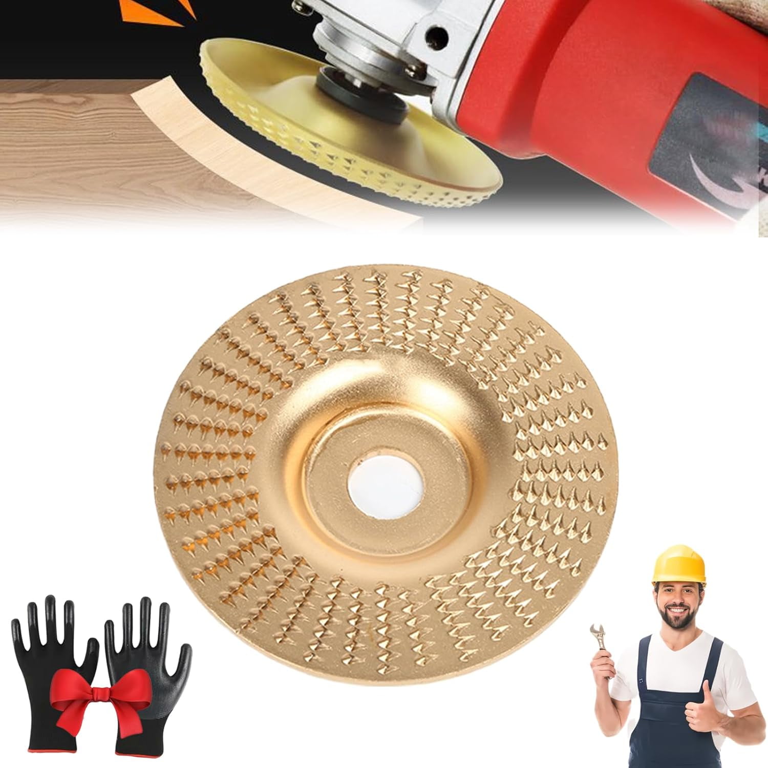 Pro-Grade Wood Cutting Discs [3 PCS], 3-in-1 Wood Carving Disc Set ...