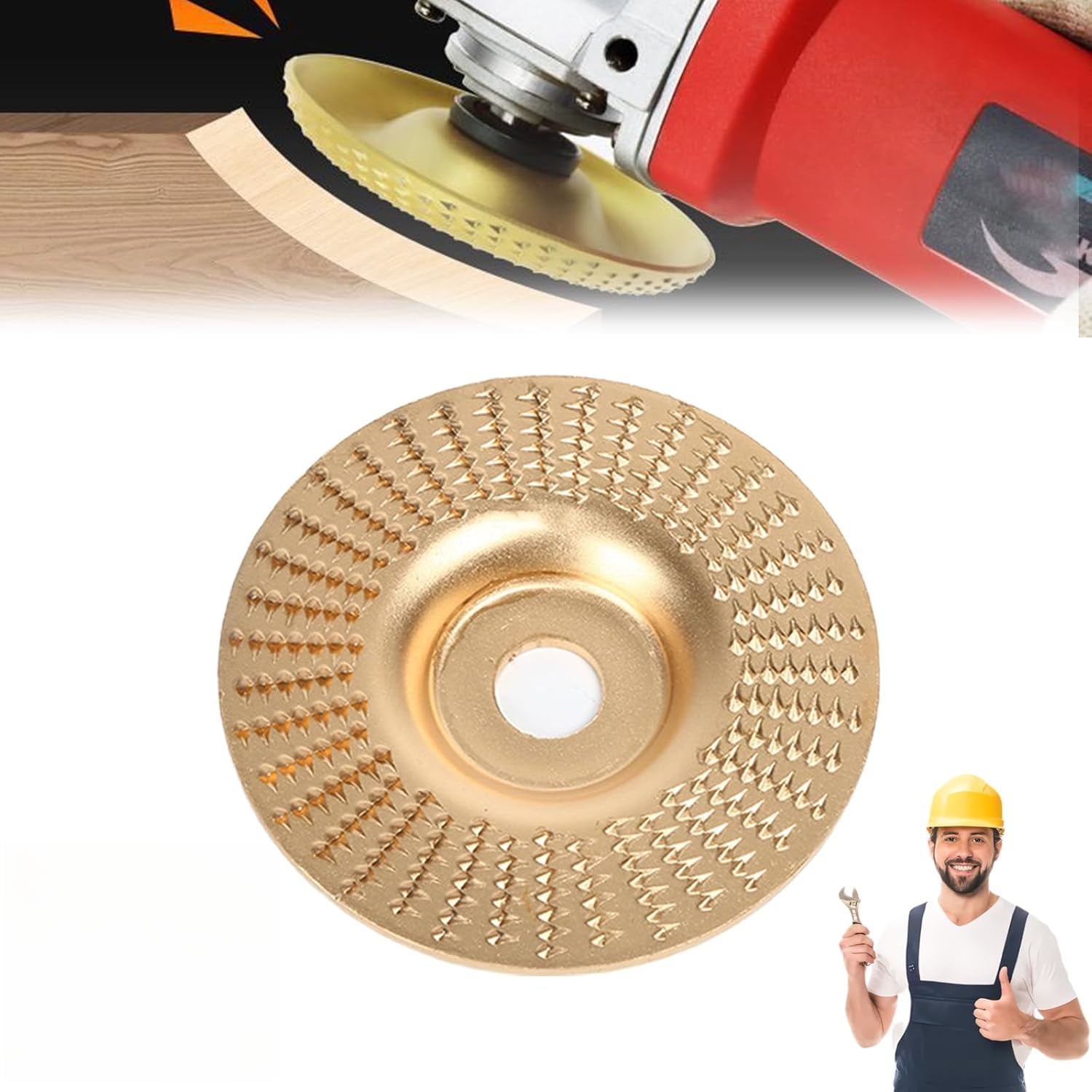Pro-Grade Wood Cutting Discs [3 PCS], 3-in-1 Wood Carving Disc Set ...