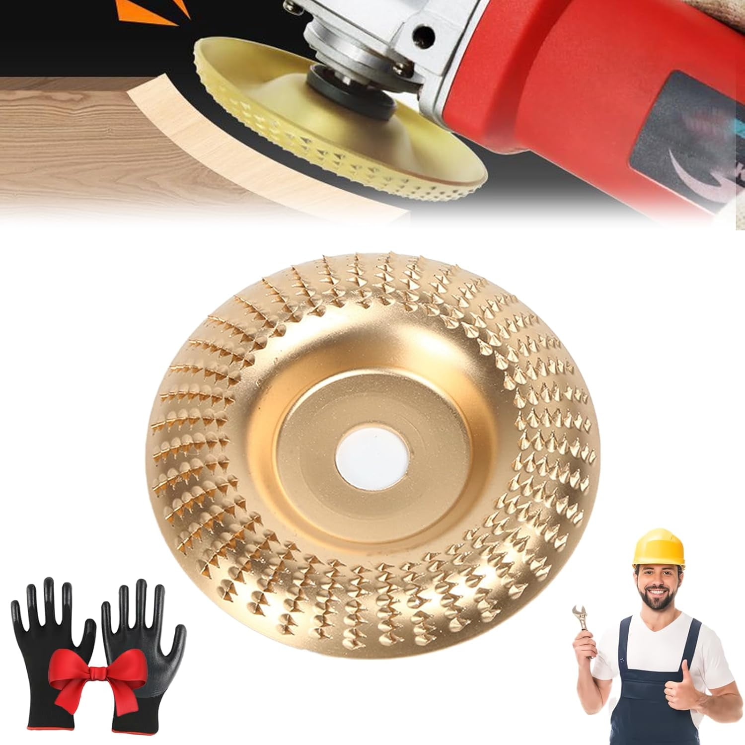 Pro-Grade Wood Cutting Discs [3 PCS], 3-in-1 Wood Carving Disc Set ...
